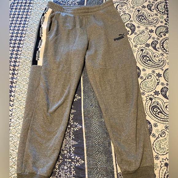 Puma | Pants | Puma Grey Sweatpants Perfect Condition | Poshmark